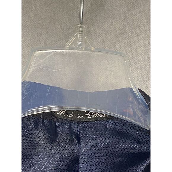 Lineage | Suits & Blazers | Lineage Suit Men Size 44l Navy Blue Stripe ...